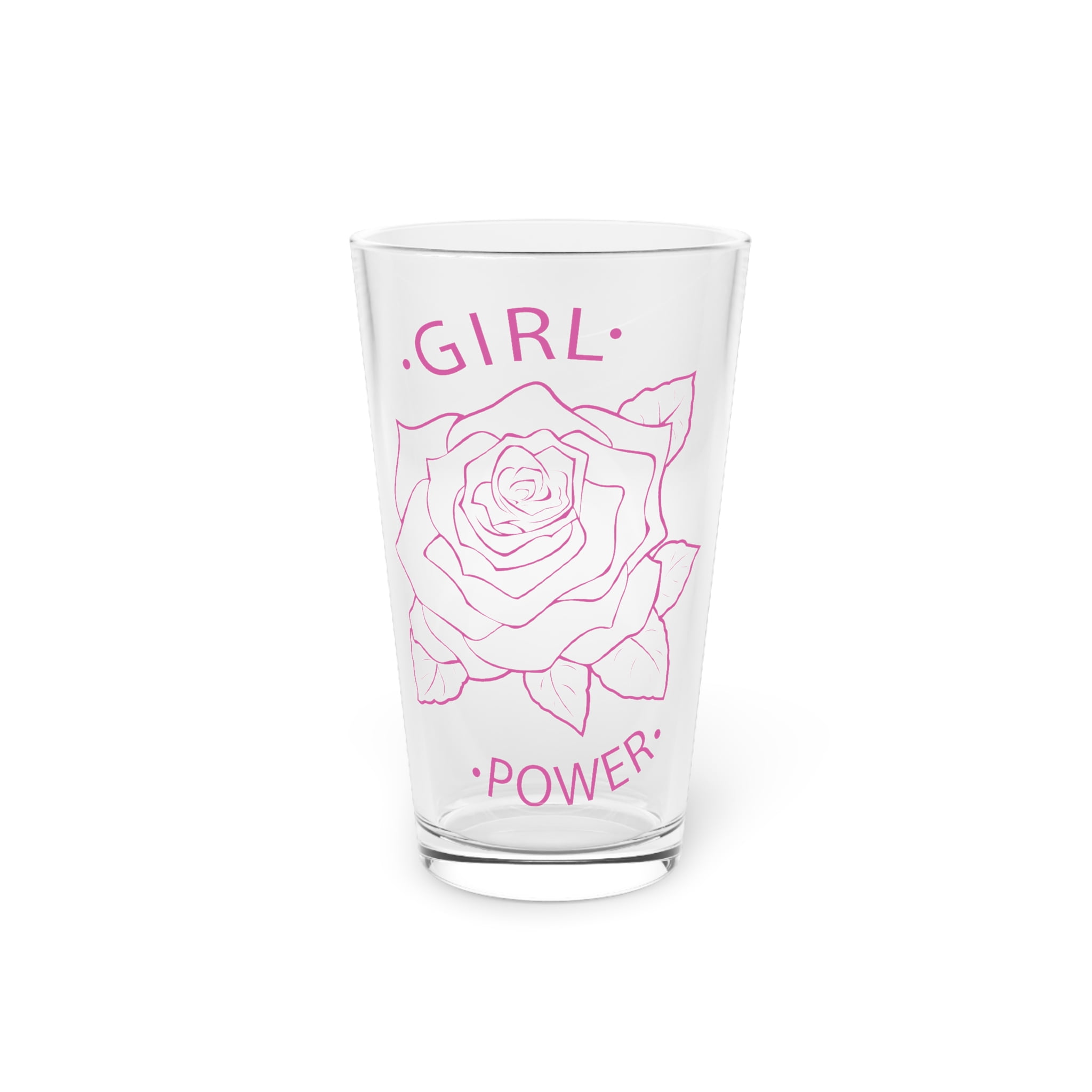 Girl Power Women Pint Glass, 16oz - Walmart.com