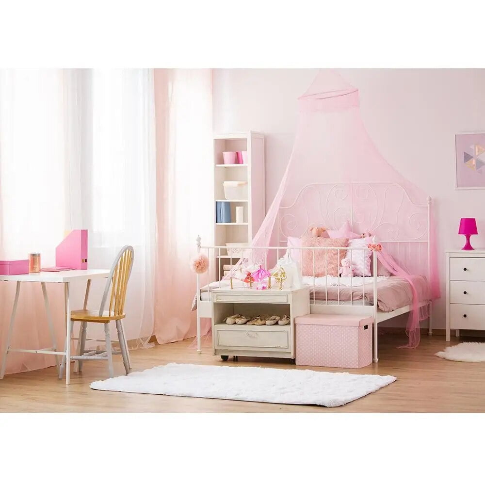 Girl Room Pink Bed Desk Floor Background rations For Baby Shower ...