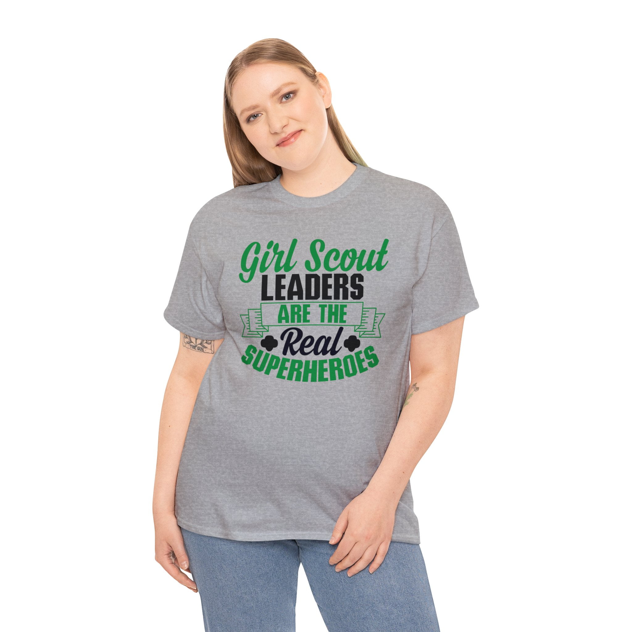 Girl Scout Troop Leader Unisex Heavy Cotton Tee - Walmart.com