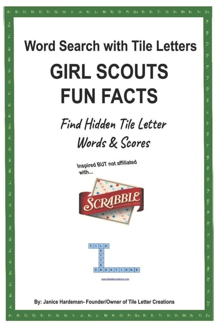 Girl Scouts Fun Facts Word Search with Tile Letters (Paperback) by ...