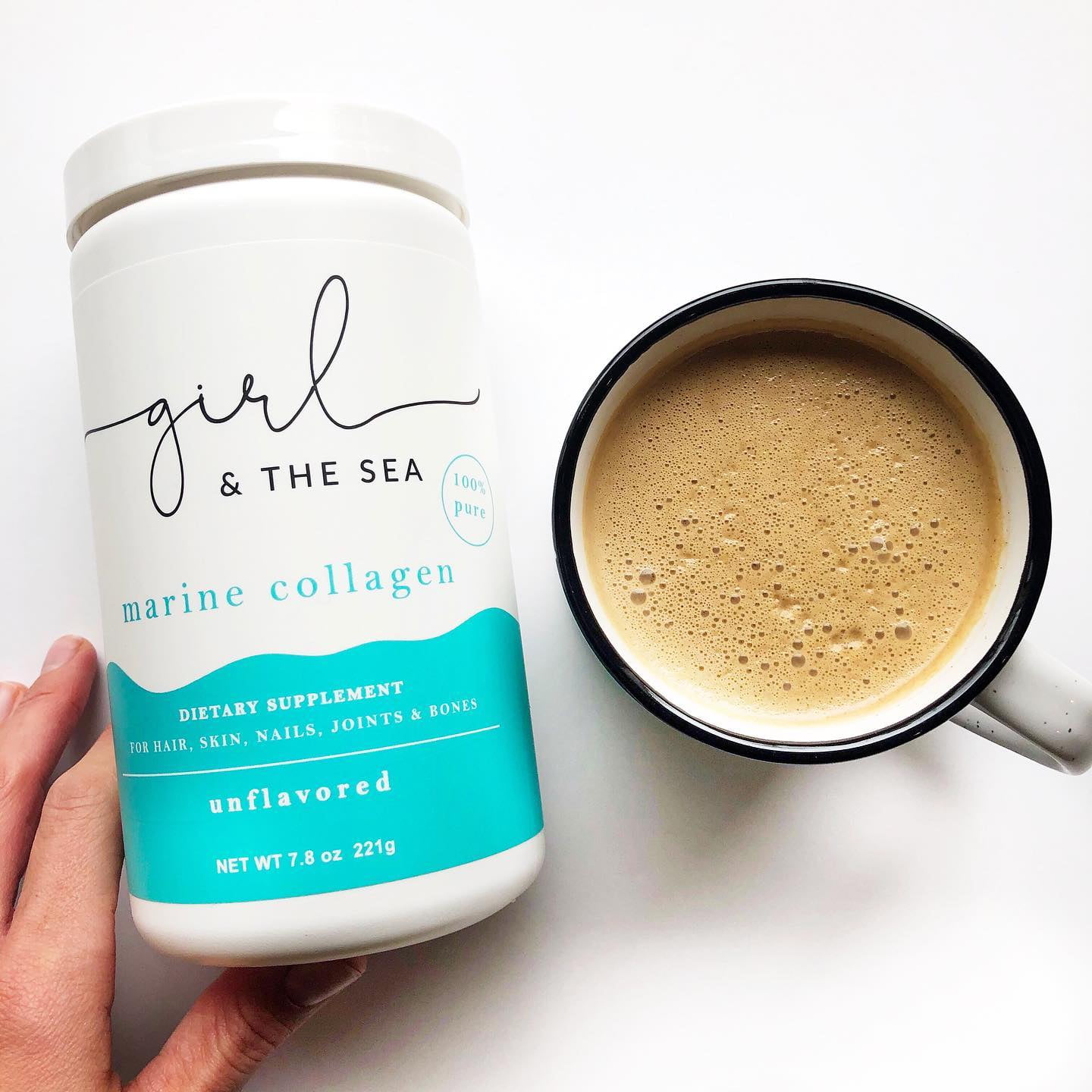 Girl & The Sea 100% Pure Marine Collagen Powder | Wild-Caught Pacific ...