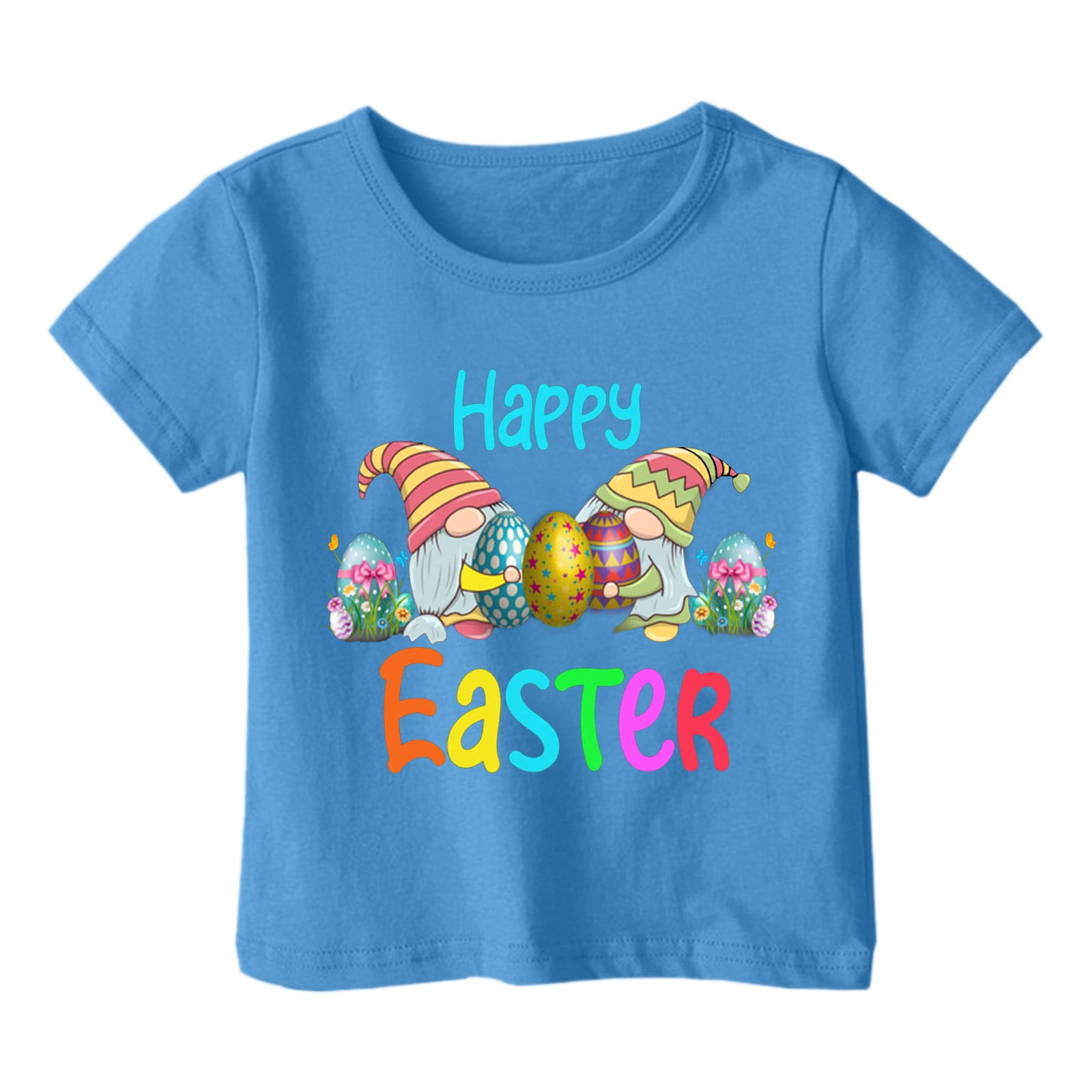 Girl Shirts Size 6 Kids Cute Bunny Rabbit Print Raglan Tops Summer ...