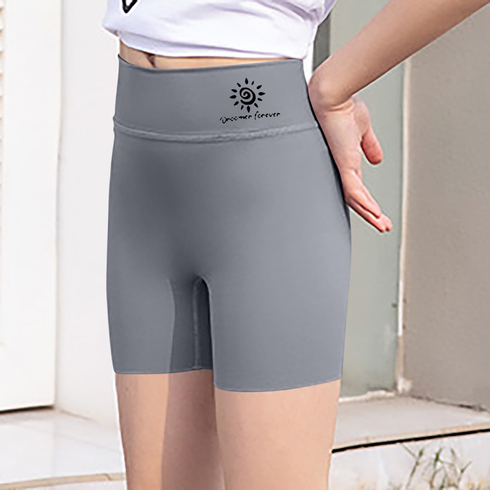 Girl Shorts Track Athletic Yoga Pants Shorts for Girls Slim Tunics ...