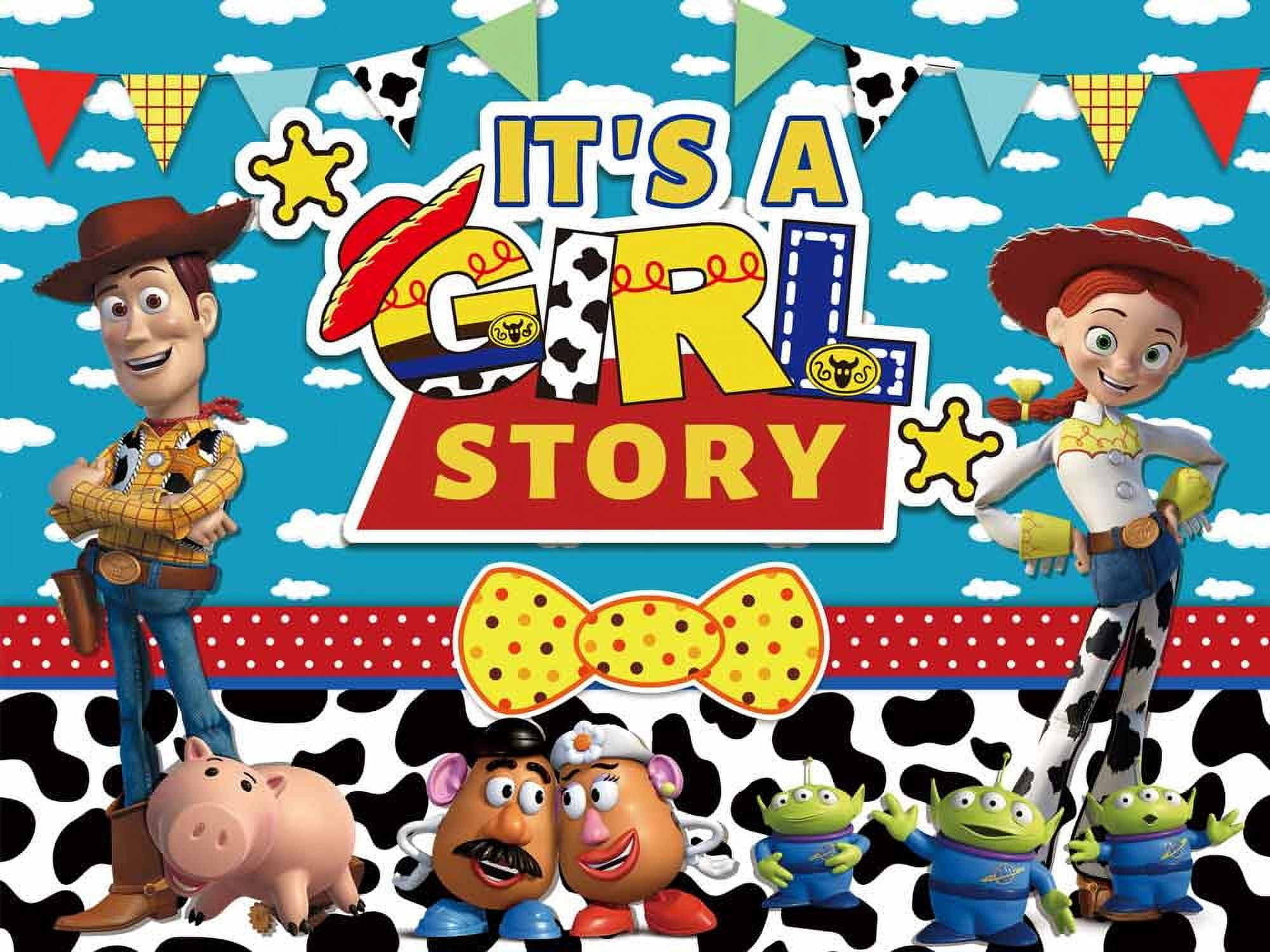 Girl Stroy Toy Story Backdrop Banner Party Supplies Poster Movie Theme ...