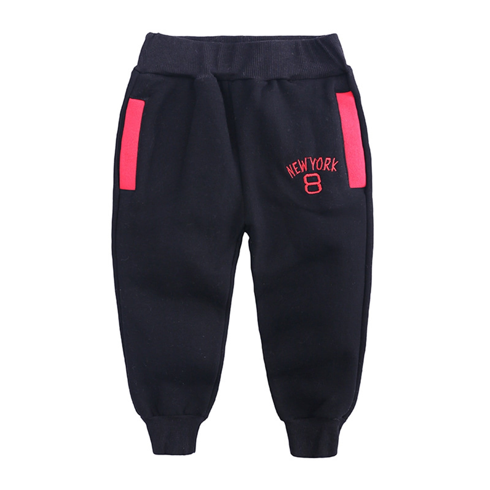Girl Sweatpants Baggy Joggers High Waist Elastic Drawstring Pants Girls ...
