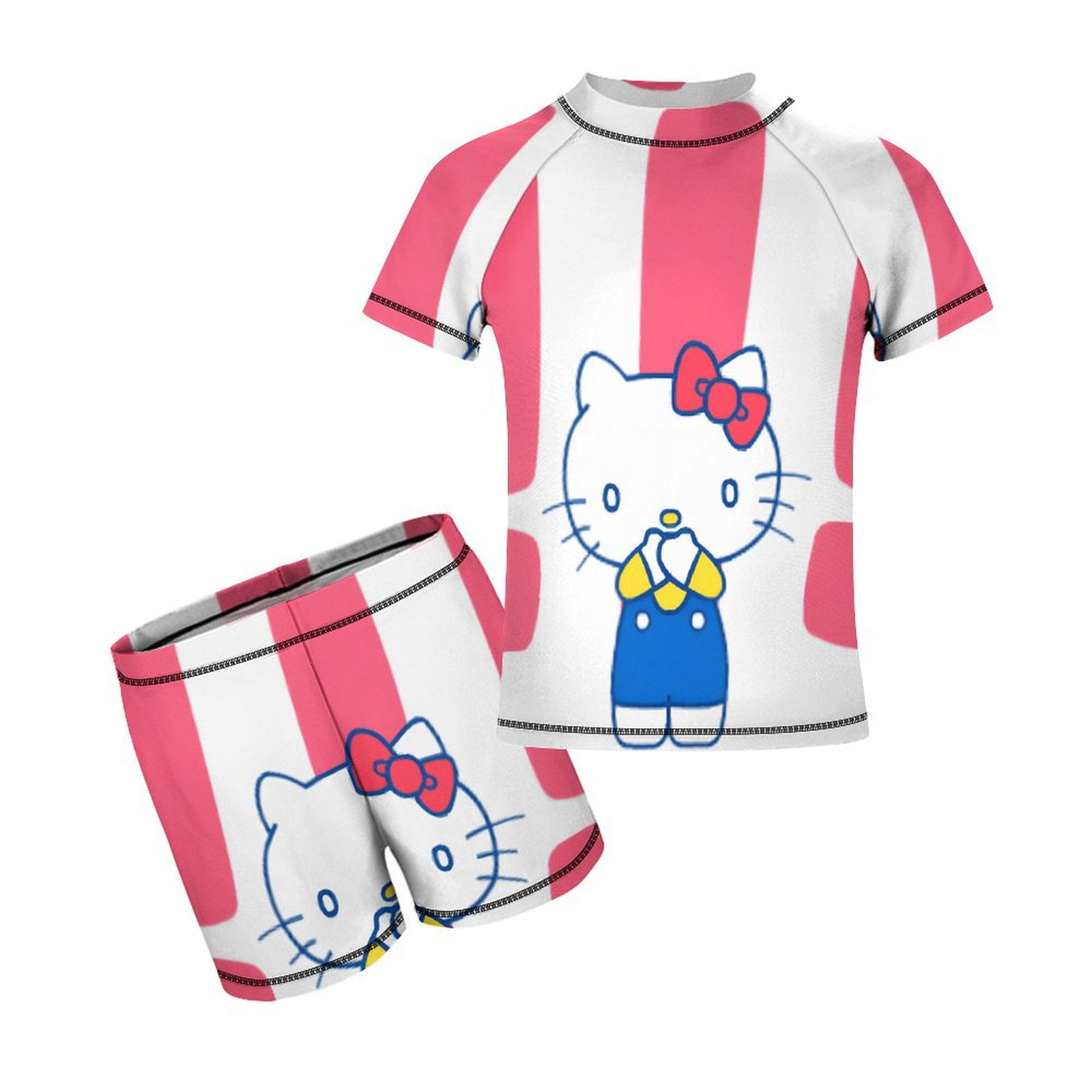 Girl Swimsuit Sets Hello Kitty Swimsuit Cute Beach Gift for Daughter 9 ...