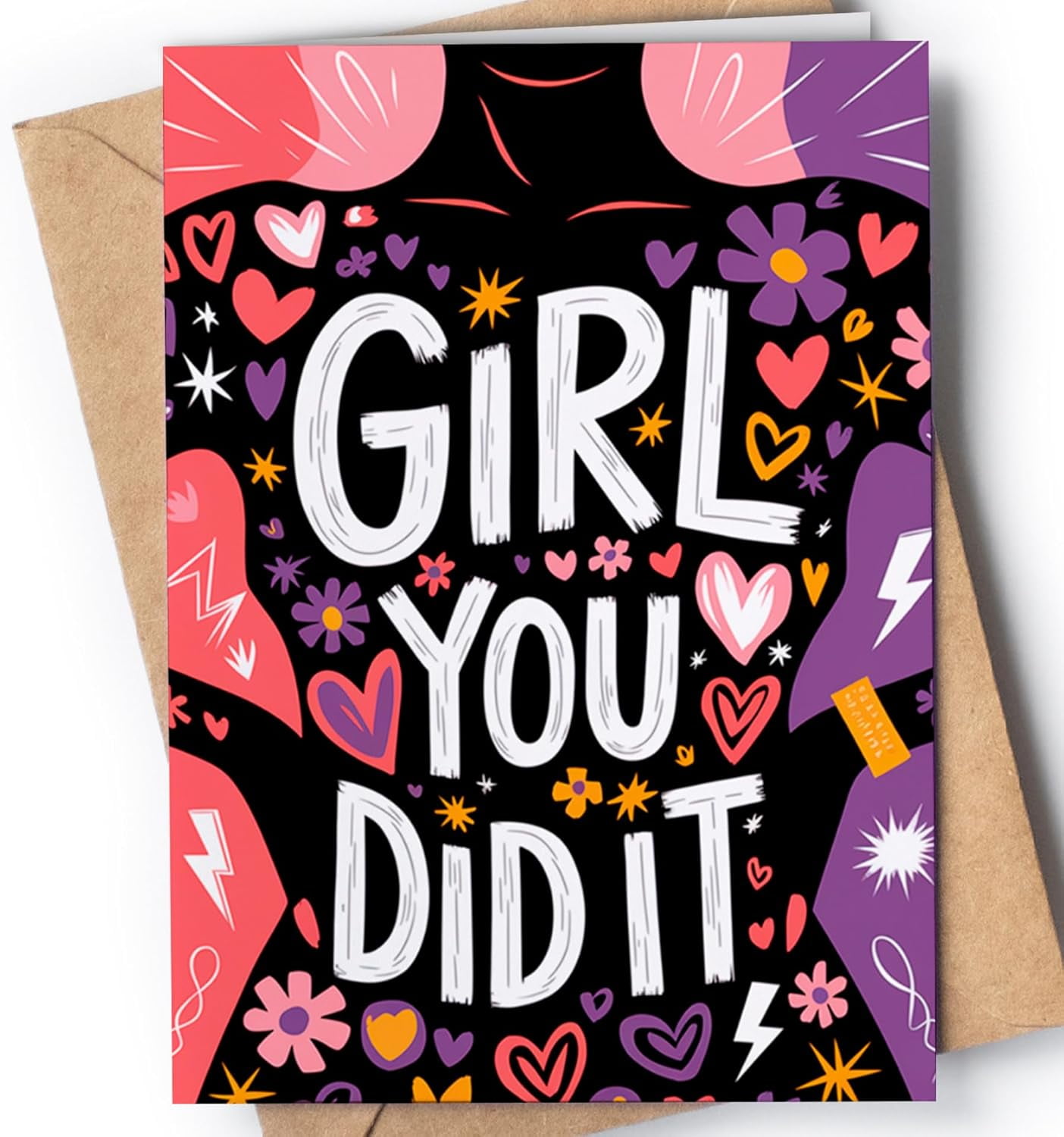 "Girl You Did It" Greeting Card – Celebratory Card for Achievements ...