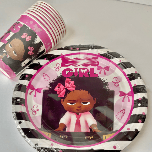 Black Boss Baby Baby Shower