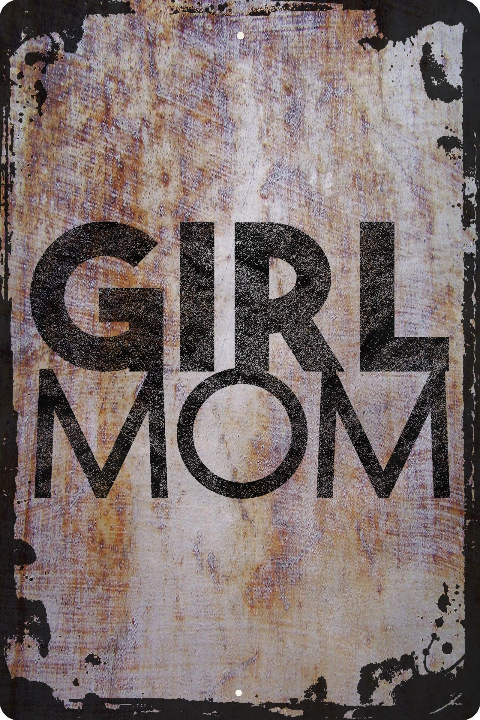 Girl momgirly daughters family love Beige Wall Art Decor Funny Gift 12 ...