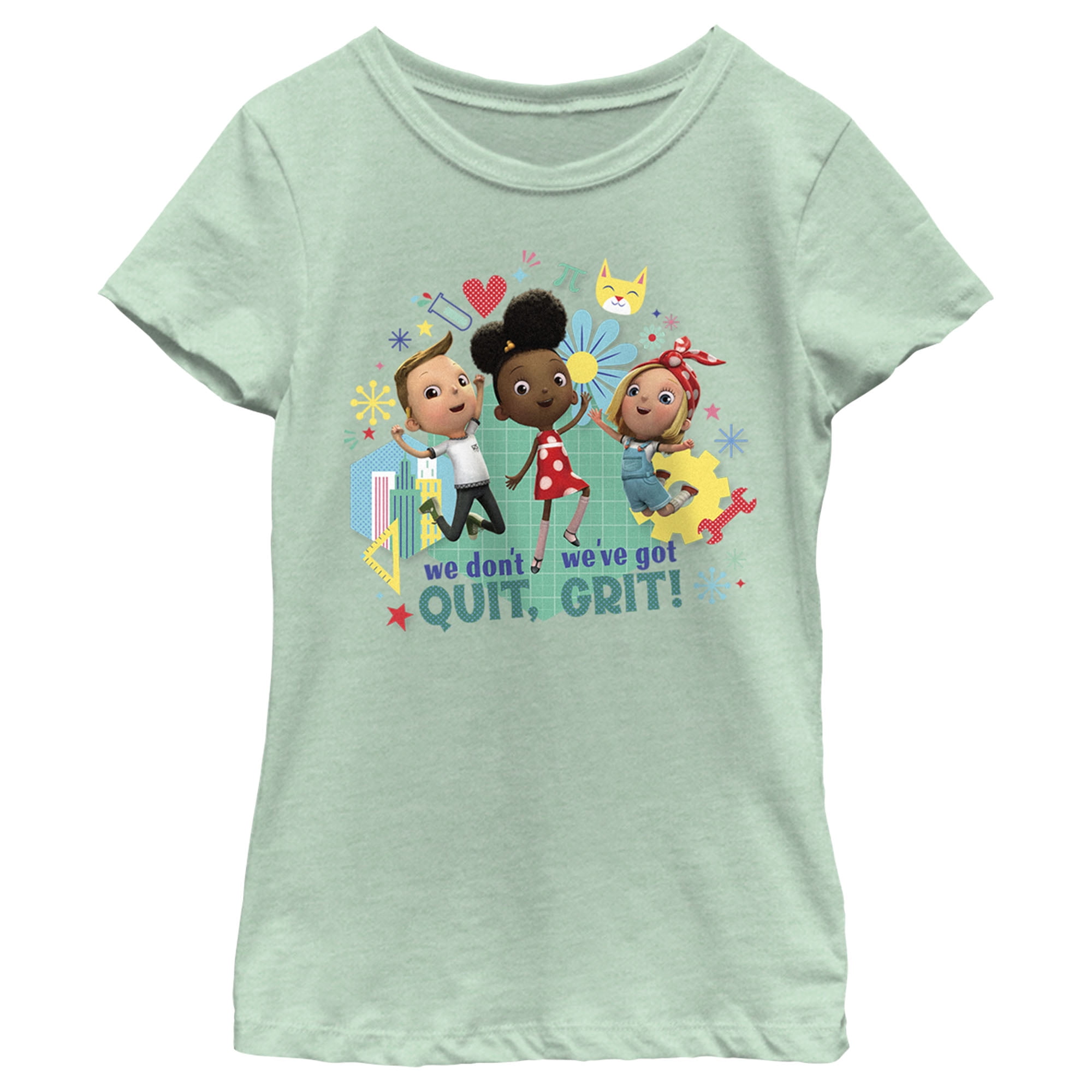 Girl's Ada Twist, Scientist We've Got Grit Graphic Tee Mint X Large ...