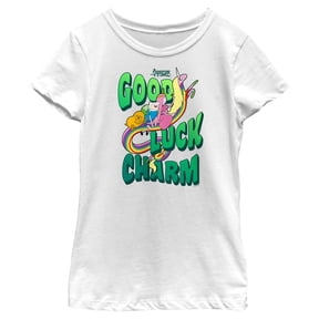 Junior's Adventure Time Good Luck Charm Graphic Tee White Large ...