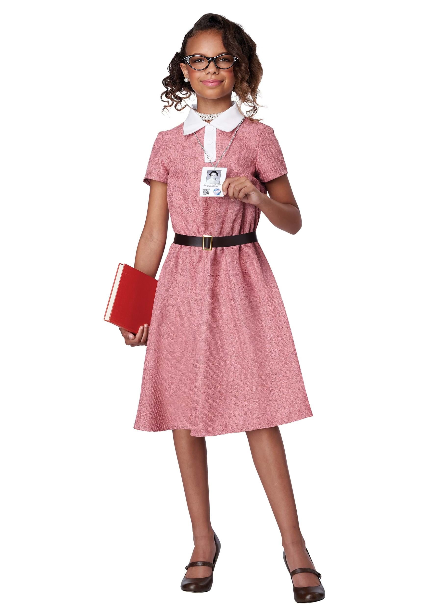 Kids' Scientist Aerospace Mathematician Dress Outfit: Katherine Johnson ...