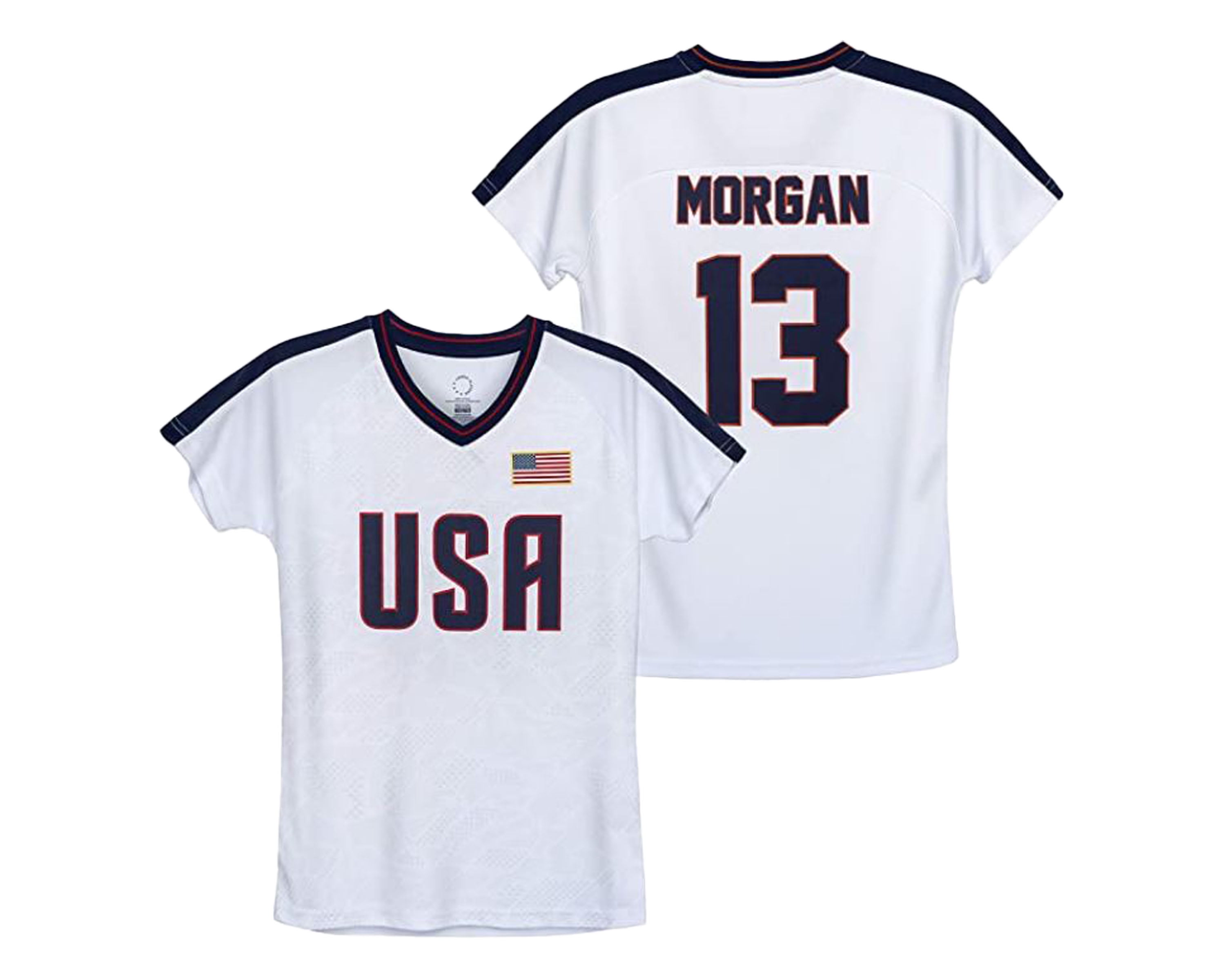Girl's Alex Morgan Jersey, Official U.S. Women’s National Soccer Team ...