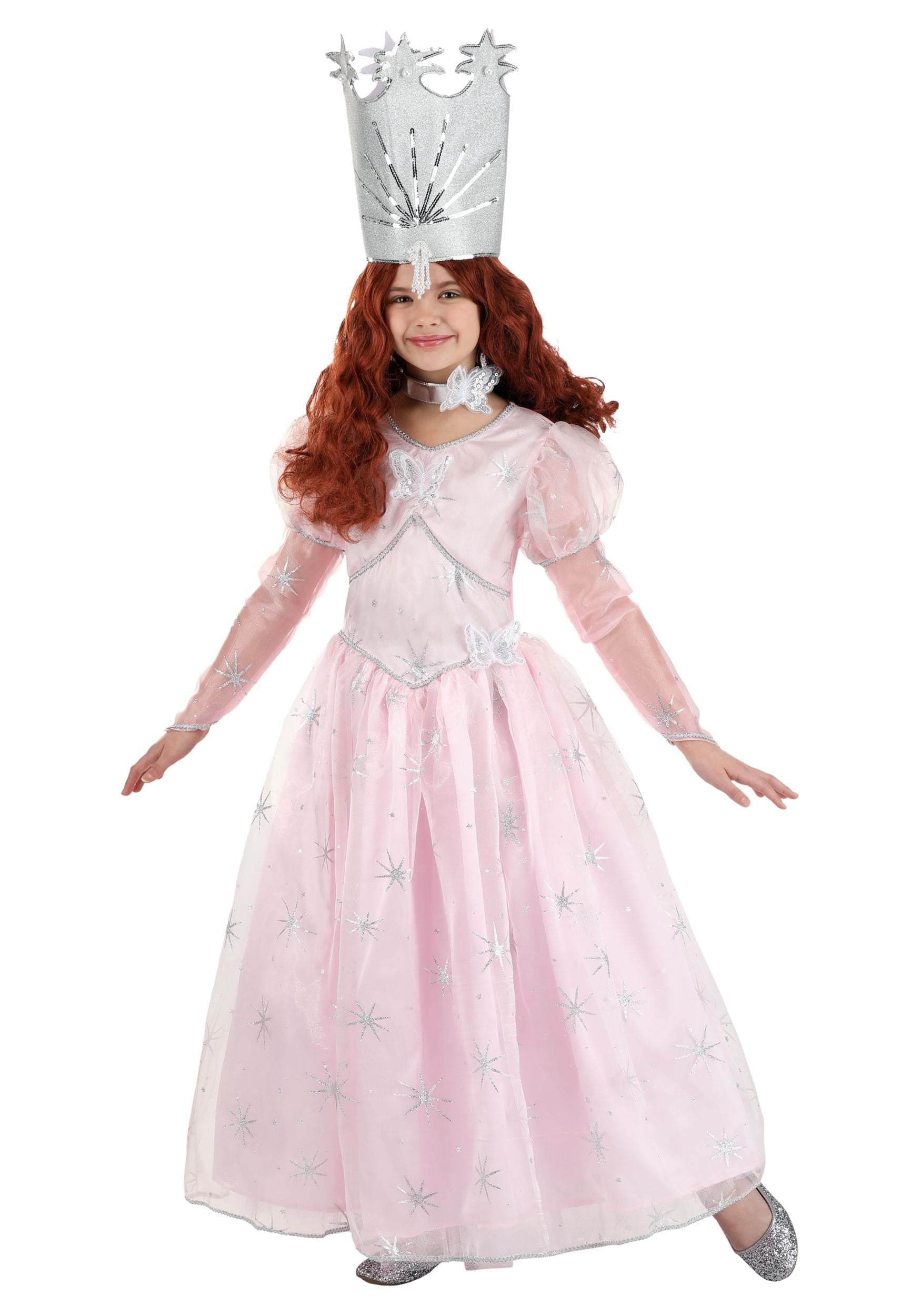 Girl's Deluxe Good Glinda Costume - Walmart.com