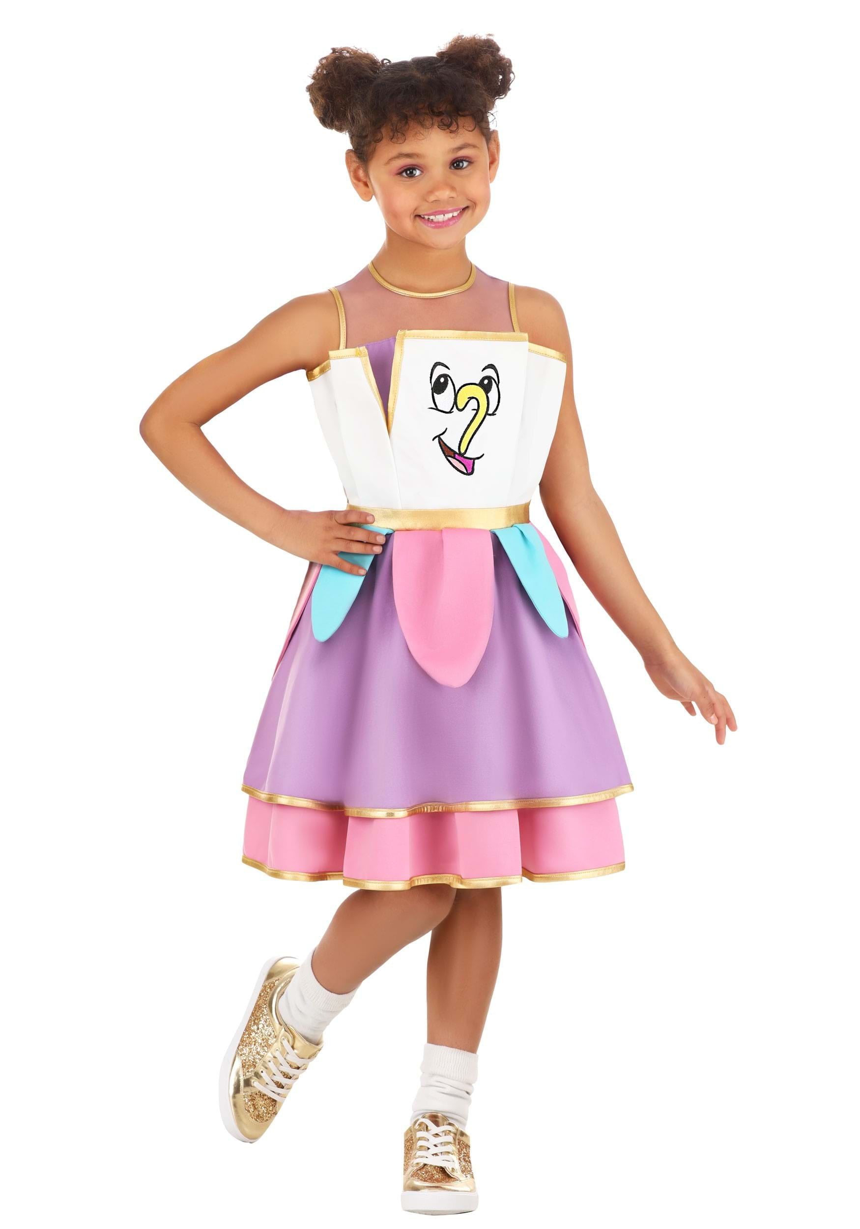 Girl's Disney Beauty and the Beast Chip Costume - Walmart.com