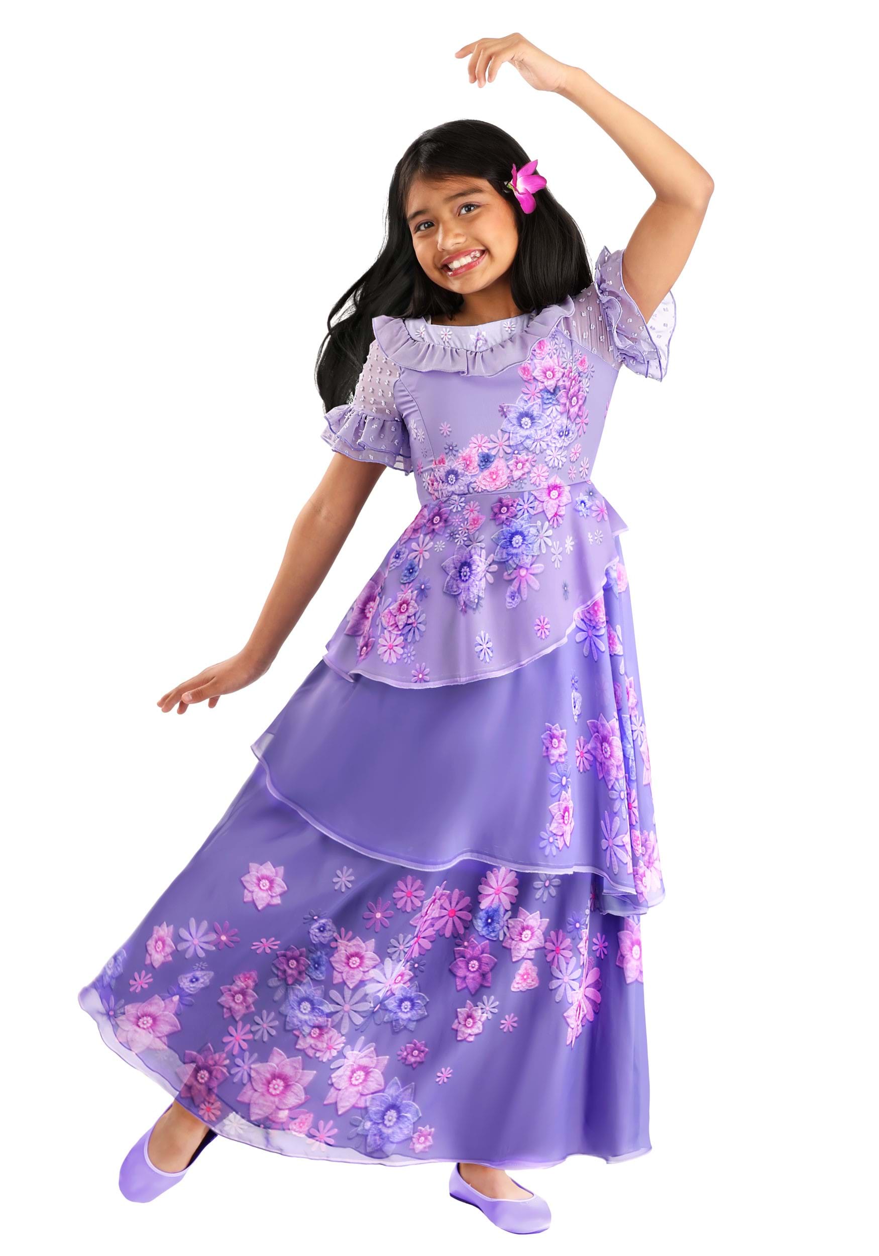 Girl's Disney Encanto Isabella Costume - Walmart.com