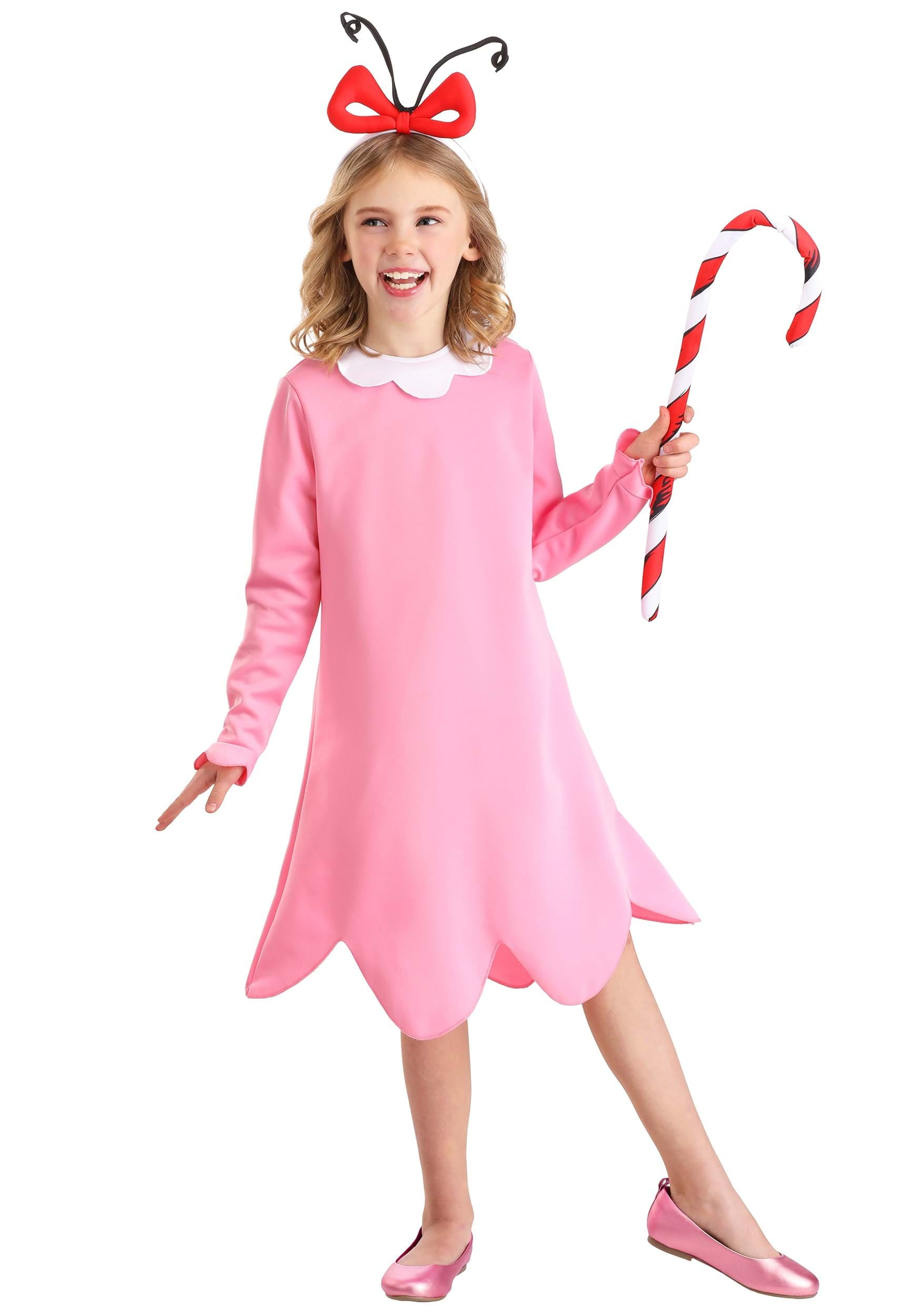Girl's Dr. Seuss Cindy Lou Who Costume - Walmart.com