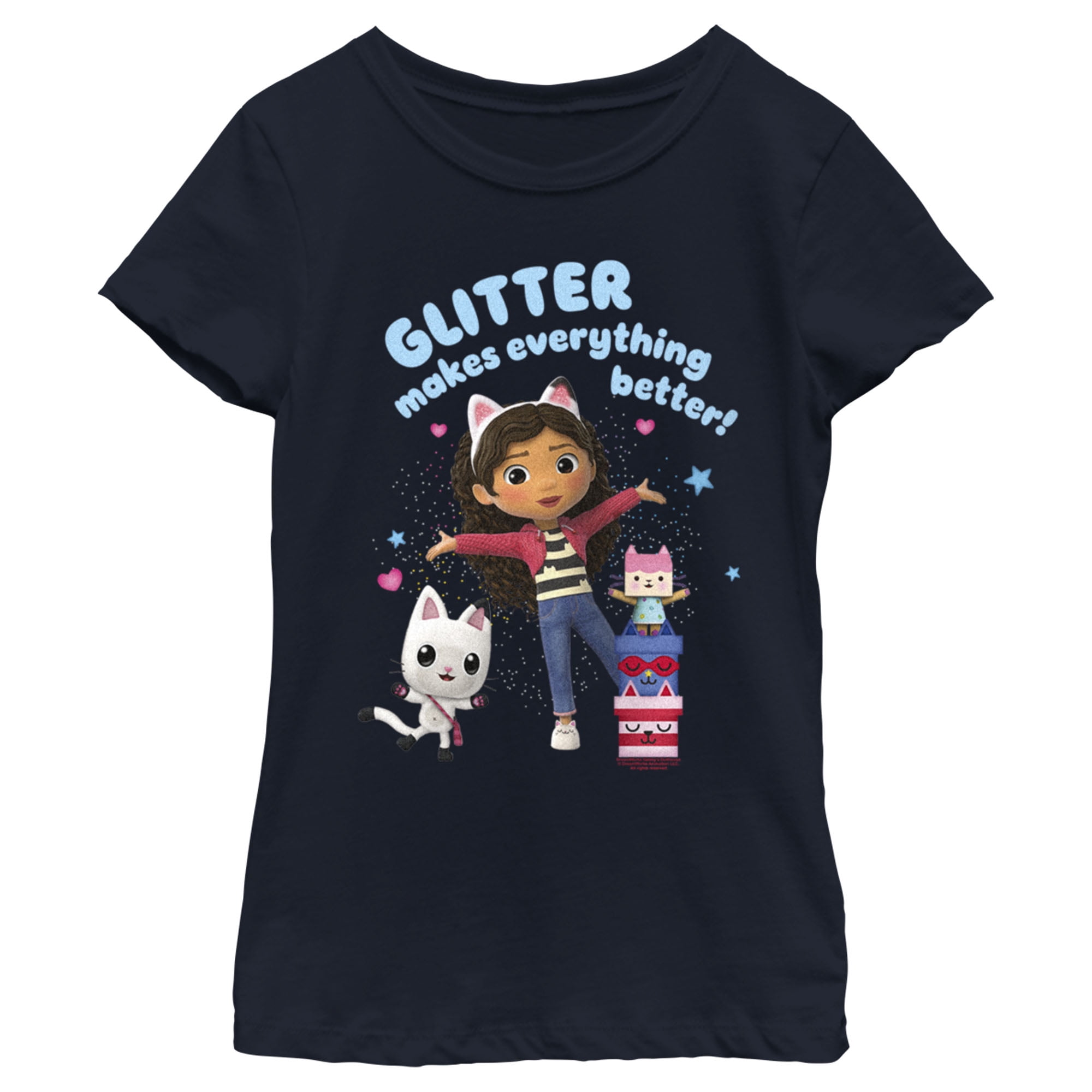 DreamWorks Gabby's Dollhouse Girls' Glitter Makes Everything Better ...