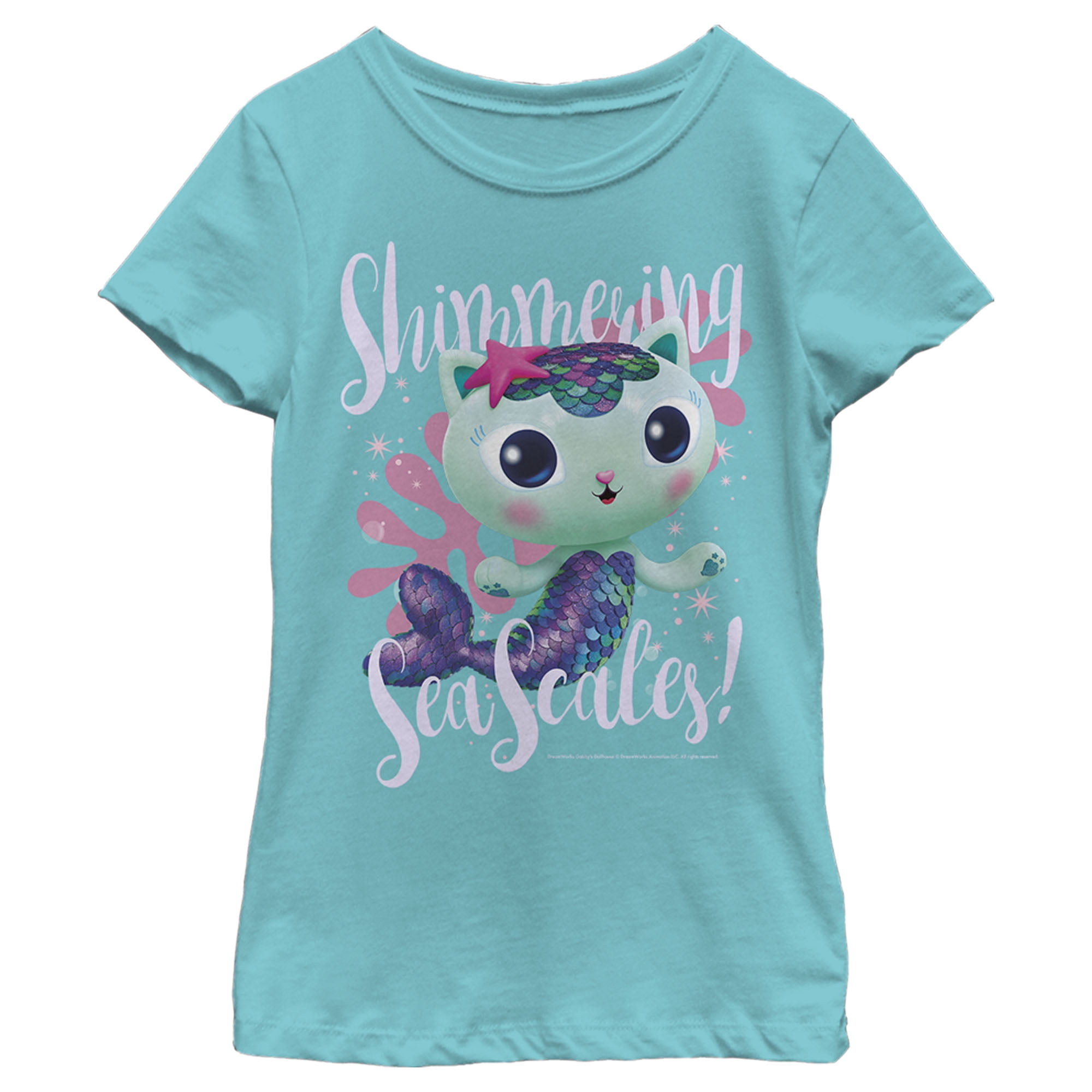 DreamWorks Girl's Gabby's Dollhouse MerCat Shimmering Sea Scales ...