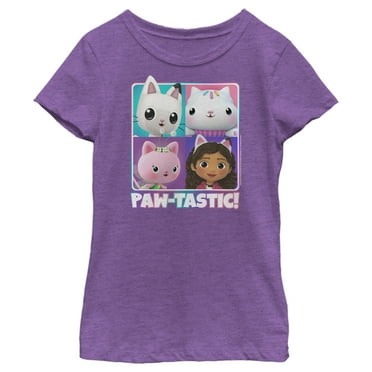 Girl's DreamWorks: Gabby's Dollhouse Mercat Big Face Graphic Tee Mint ...