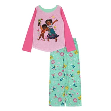 Girls' Fancy Nancy 2 Piece Pajama Sleep Set (Little Girl & Big Girl ...