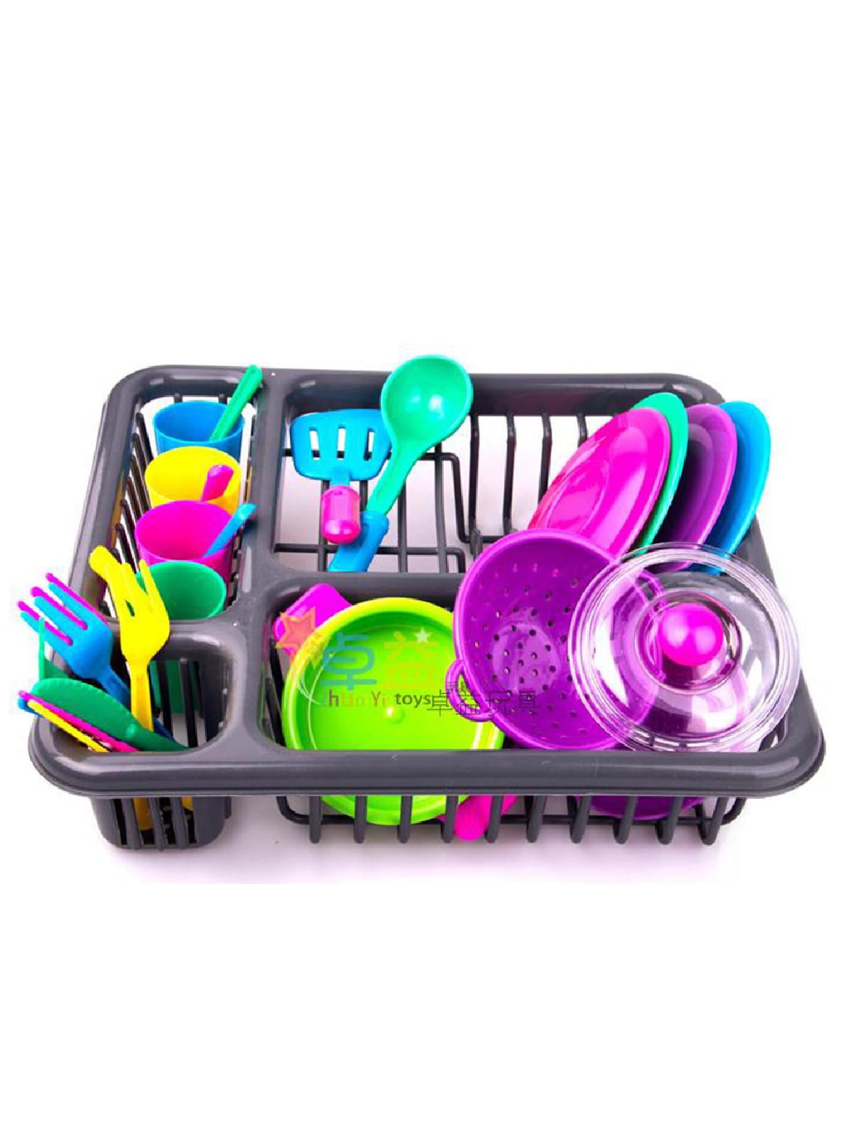 Girl’s Gift Kitchen Utensil Toy Interactive Cutlery for Play Set ...