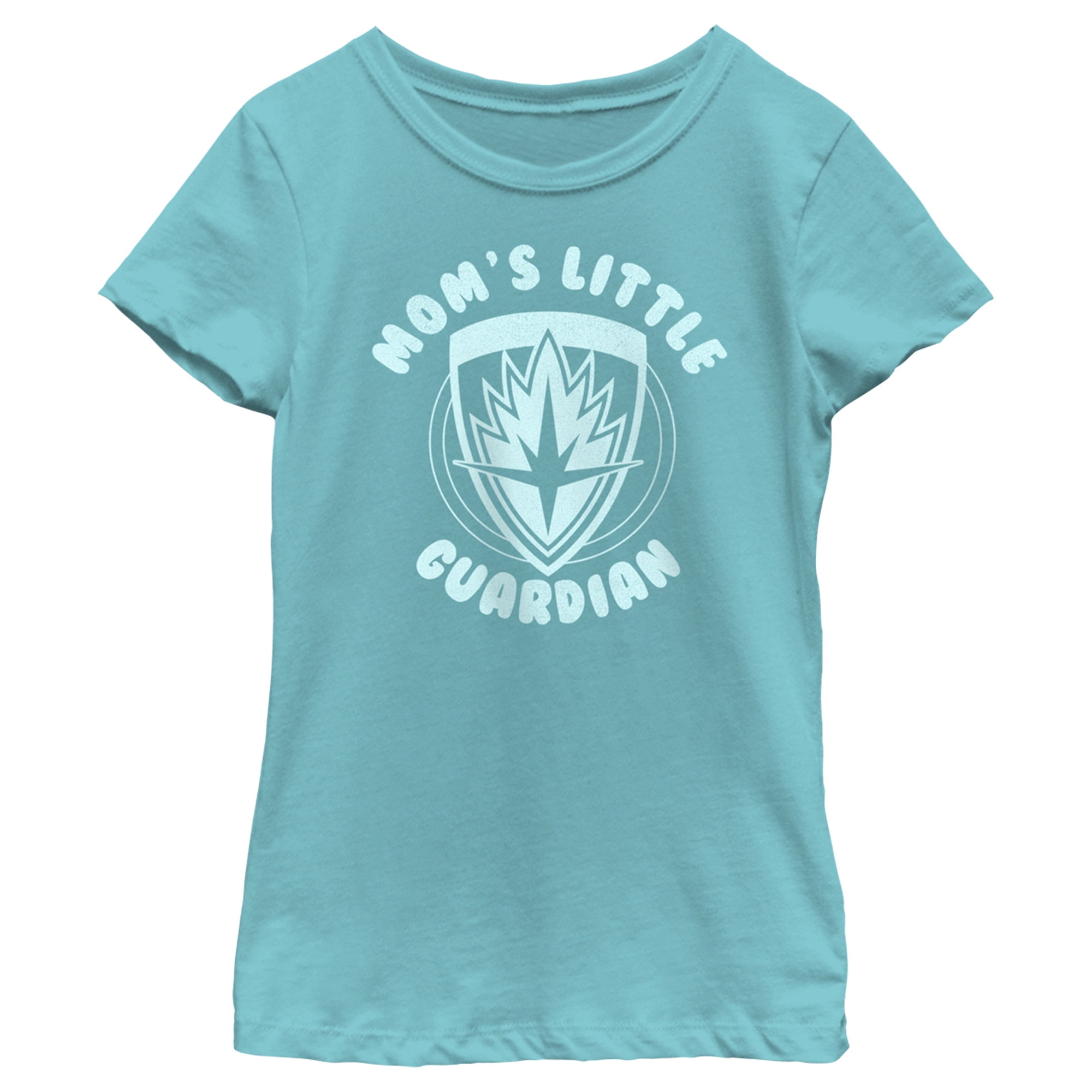 Girl's Guardians of the Galaxy Mom's Little Guardian Shield Graphic Tee ...