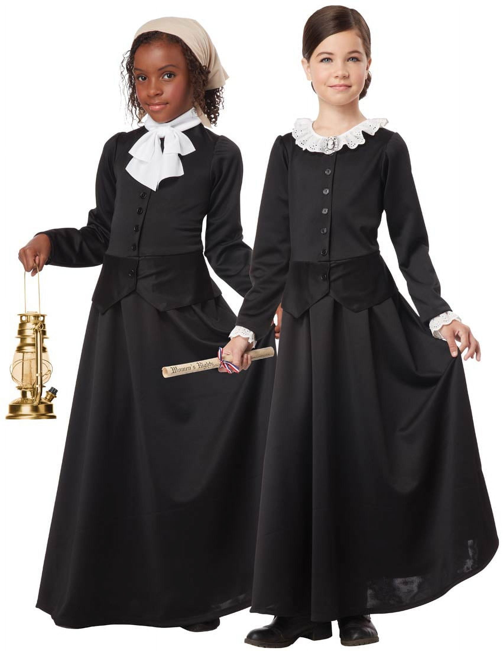 Girl's Halloween Costume - Susan B. Anthony/Harriet Tubman Medium Size ...