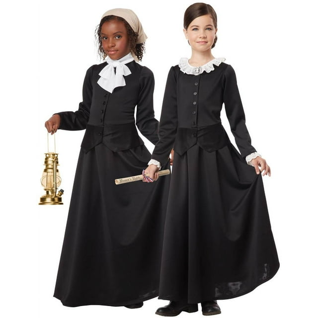 Girl's Halloween Costume - Susan B. Anthony/Harriet Tubman Medium Size ...