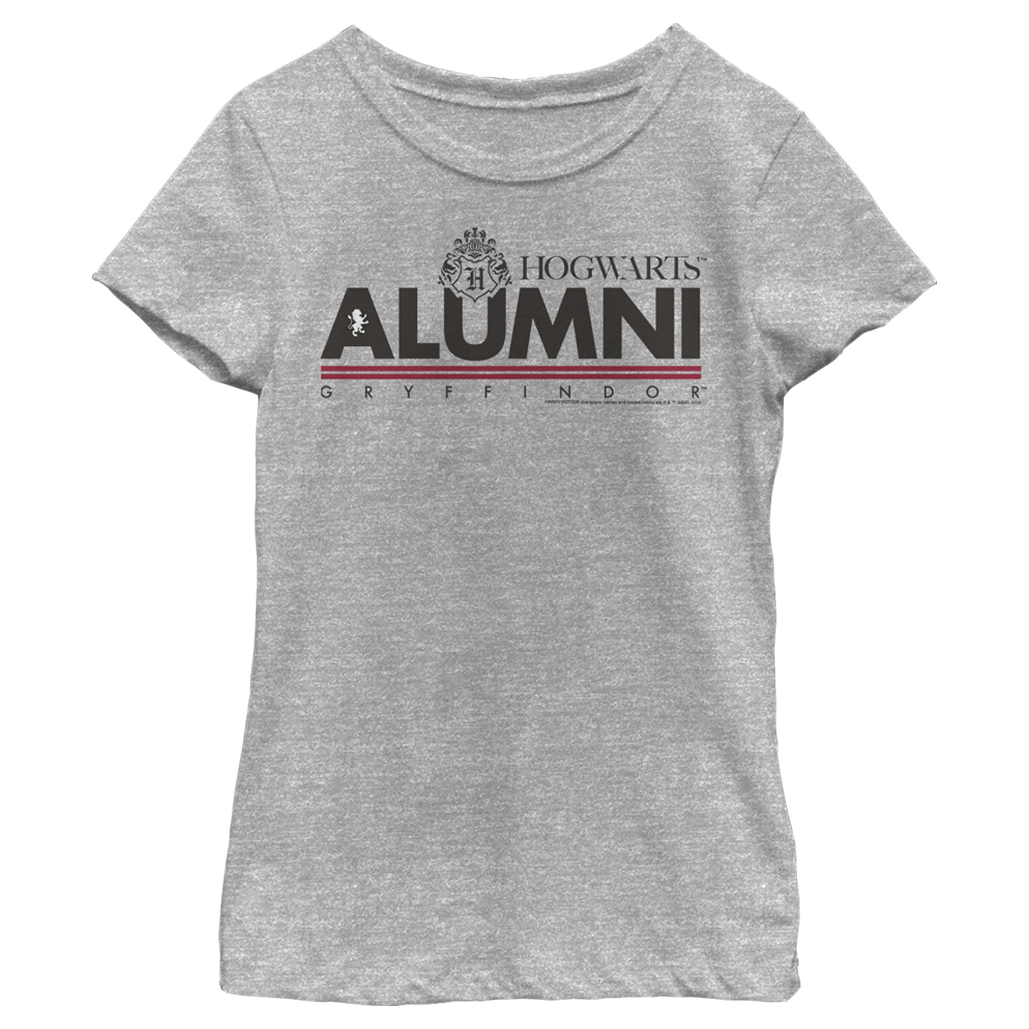 Girl's Harry Potter Hogwarts Alumni Gryffindor Graphic Tee Athletic ...