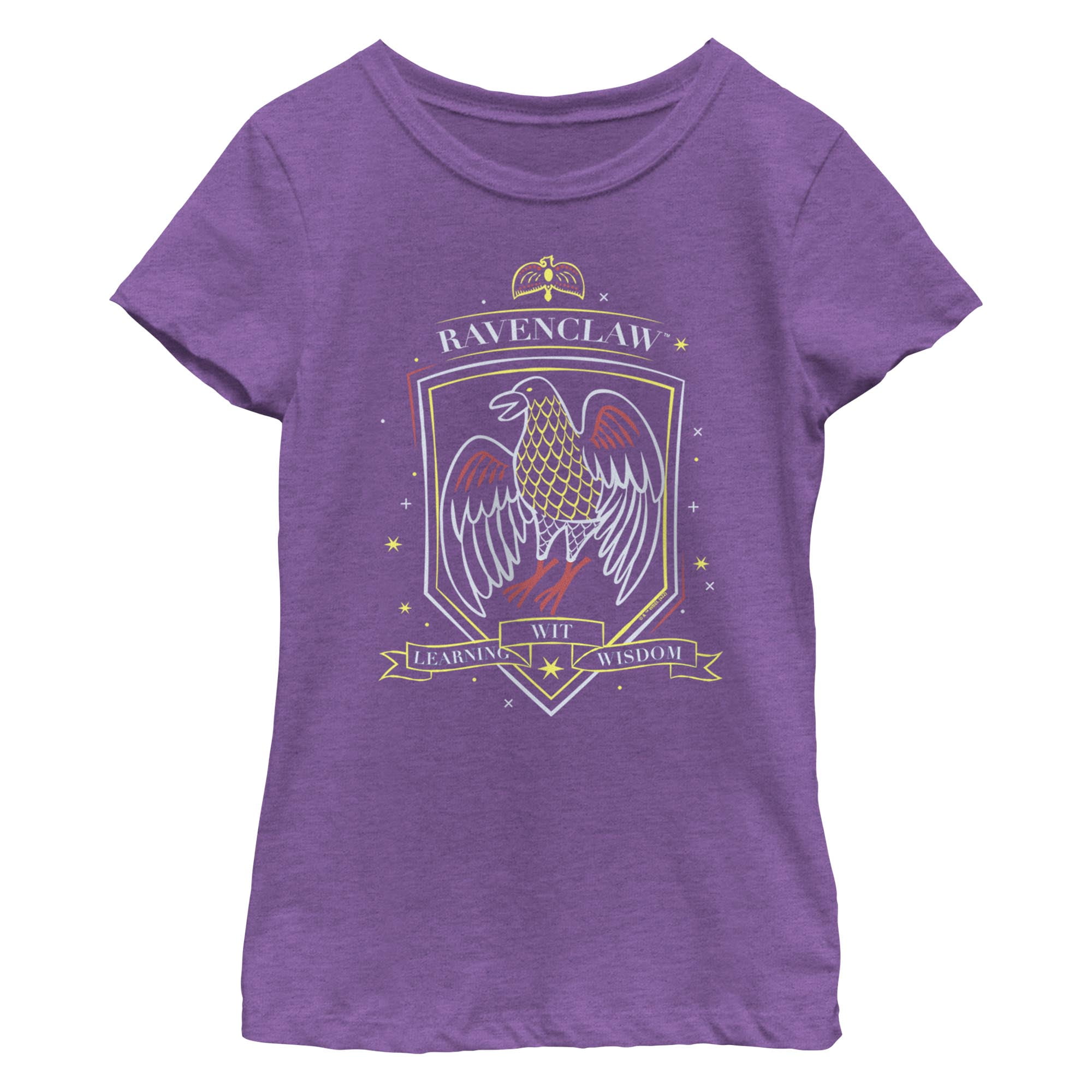 Girl's Harry Potter Ravenclaw Values Crest Graphic T-Shirt - Walmart.com