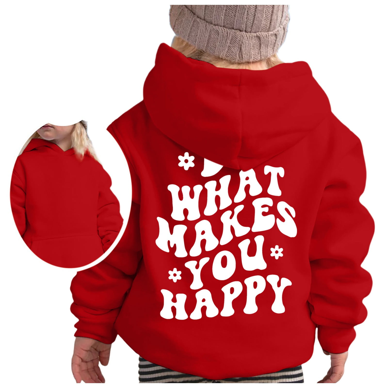 Girl's Hoodie Long Sleeve Girls Large Soft Sweatshirt Graphic Hoody ...