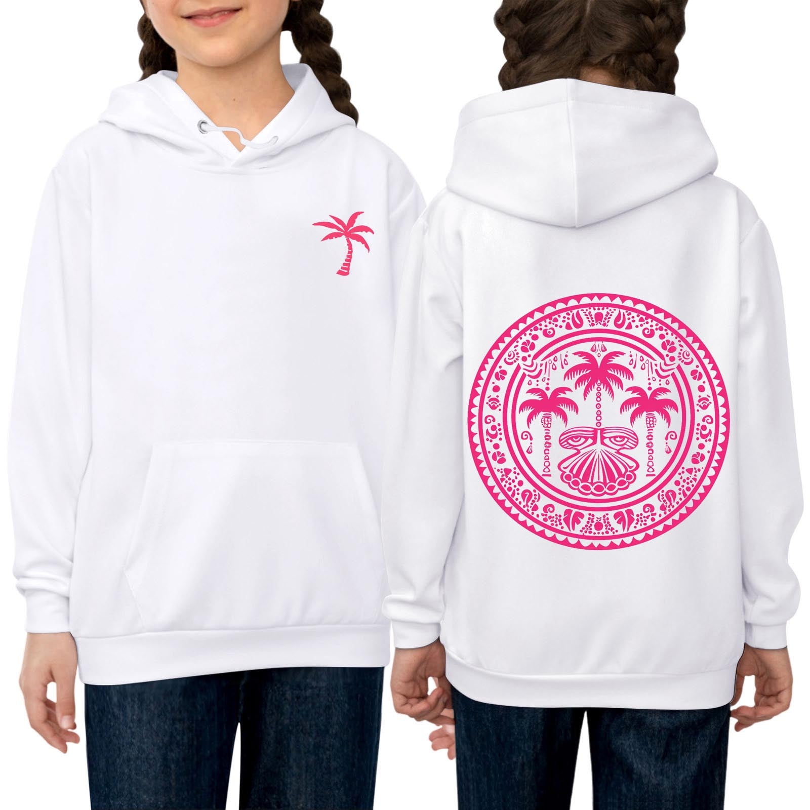 Girl's Hoodie Long Sleeve Soft Sweatshirt Graphic Hoody Kids Cute ...