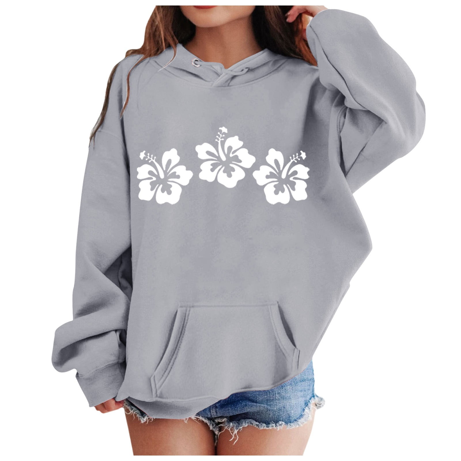 Girl's Hoodie Long Sleeve Soft Sweatshirt Graphic Hoody Kids Cute ...