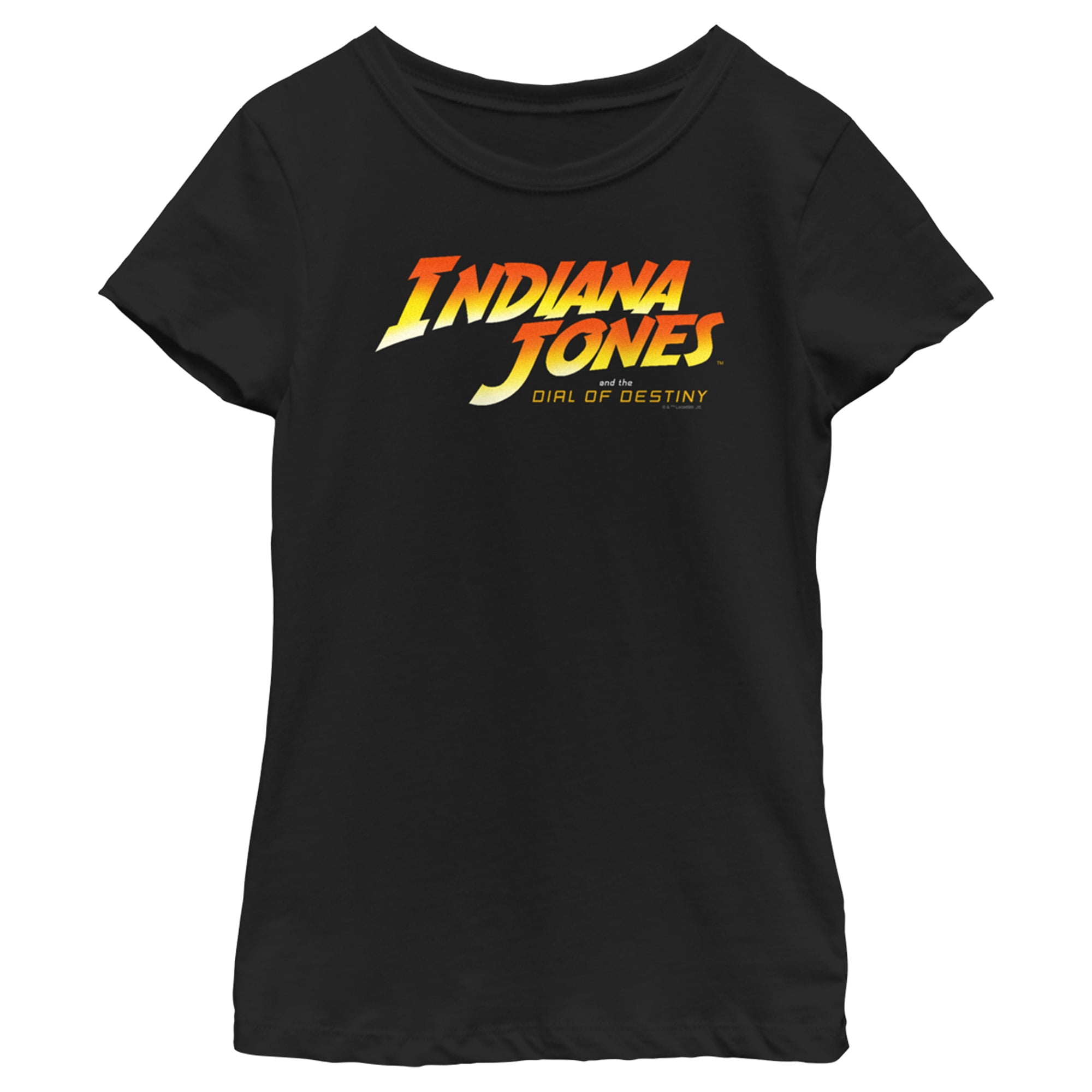 Girl's Indiana Jones and the Dial of Destiny Official Movie Logo ...
