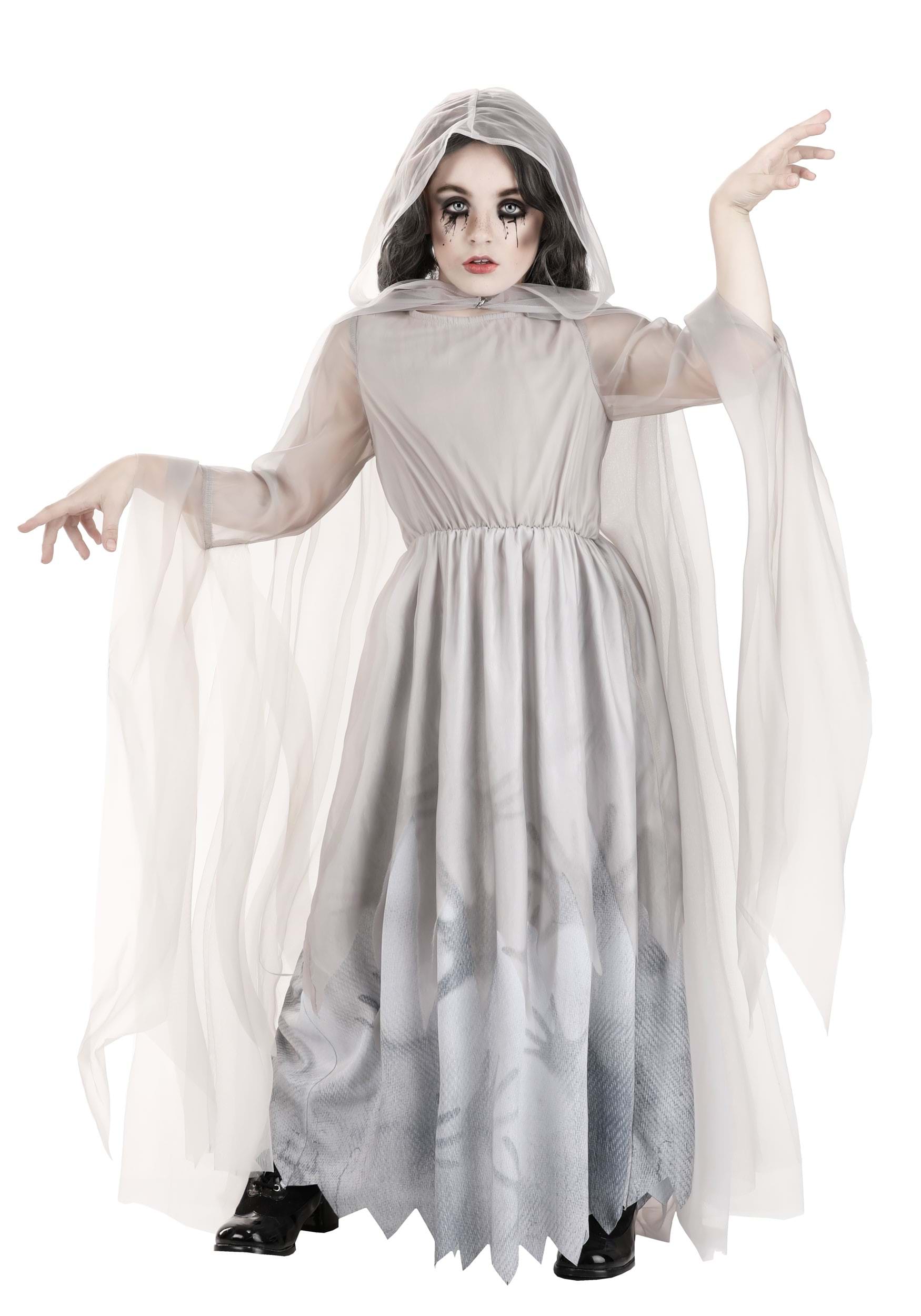 Girl's Lady in White Ghost Costume - Walmart.com