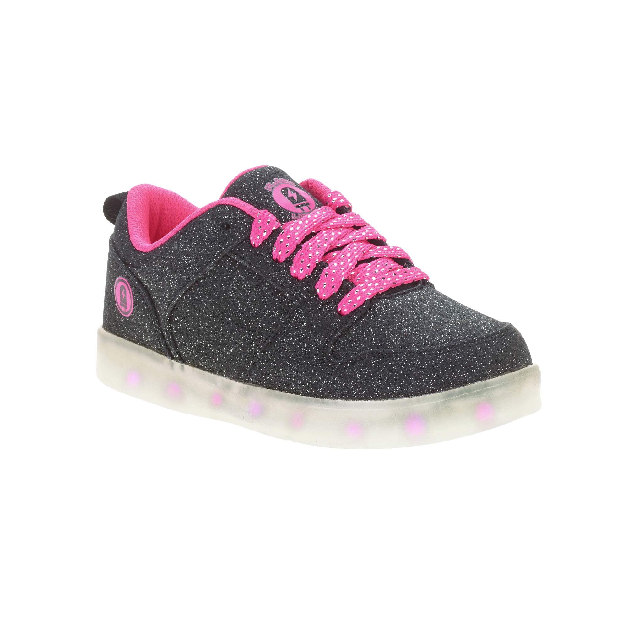 Girl's Lighted Low Cut Athletic Shoe - Walmart.com