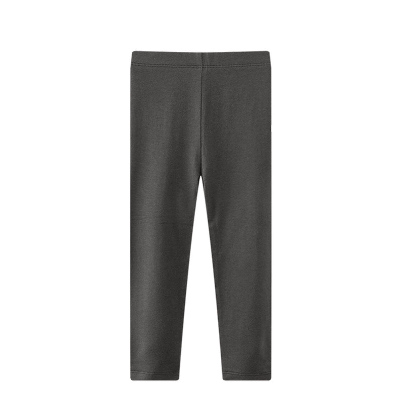 Girl's Lightweight Pants Girls' Solid Color Legging Pant, Kids Fall ...