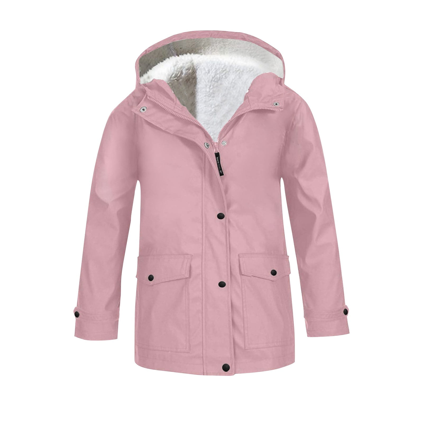 Girl’s Lightweight Softshell Jacket with Hood Waterproo𝐟 Rain Jackets ...