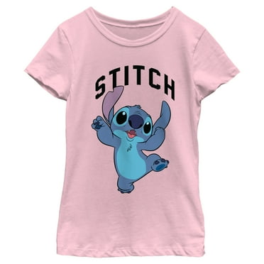 Lilo & Stitch Girls Holiday Graphic T-Shirt, Sizes 4-16 - Walmart.com