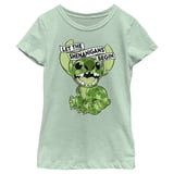 Girls' Lilo & Stitch St. Patrick's Day Graphic Tee + more - Walmart.com