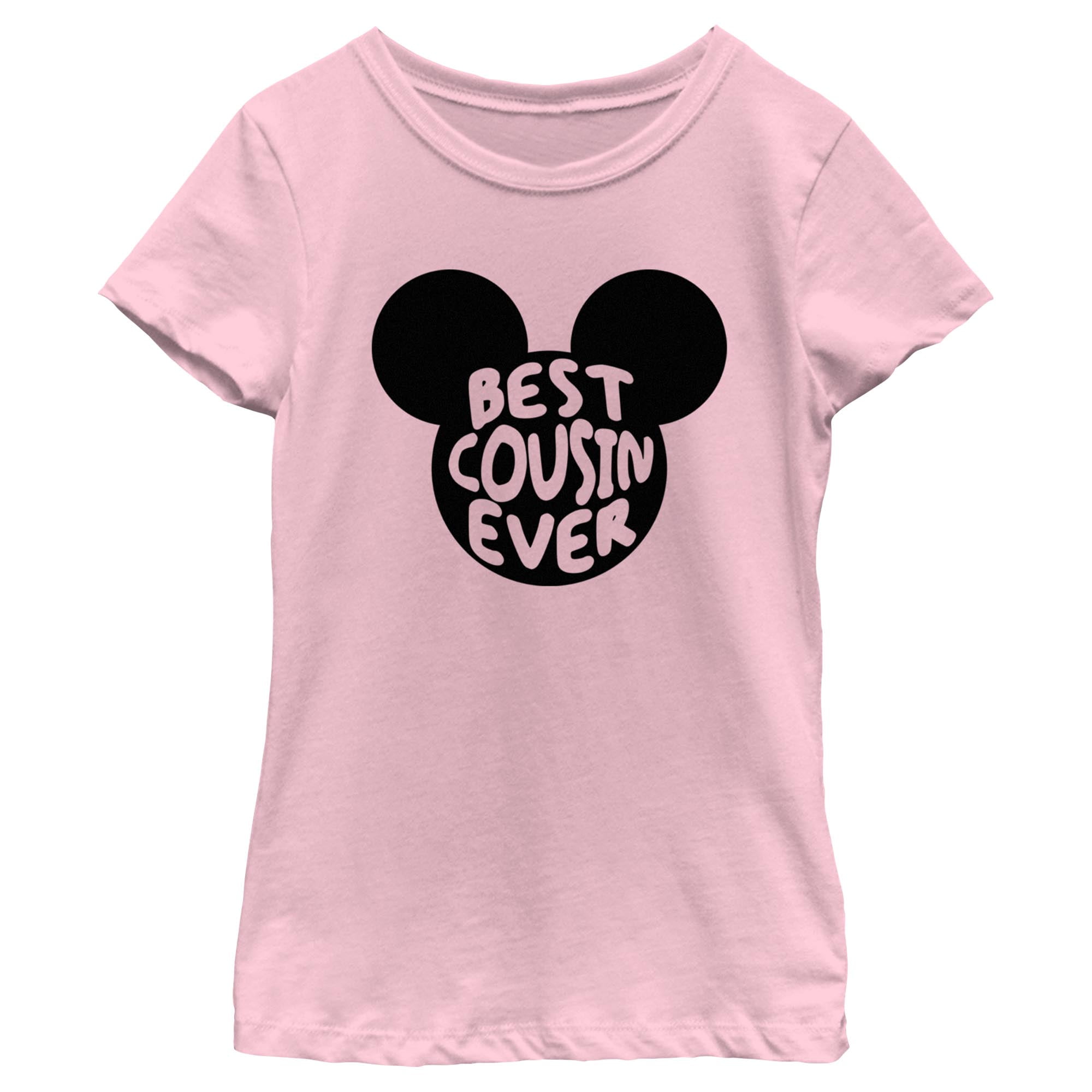 Girl's Mickey & Friends Best Cousin Ever Mouse Ears Graphic T-Shirt ...