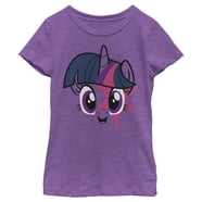 My Little Pony Girls Tie Dye Graphic T-Shirt - Rainbow Dash, Pinkie Pie ...