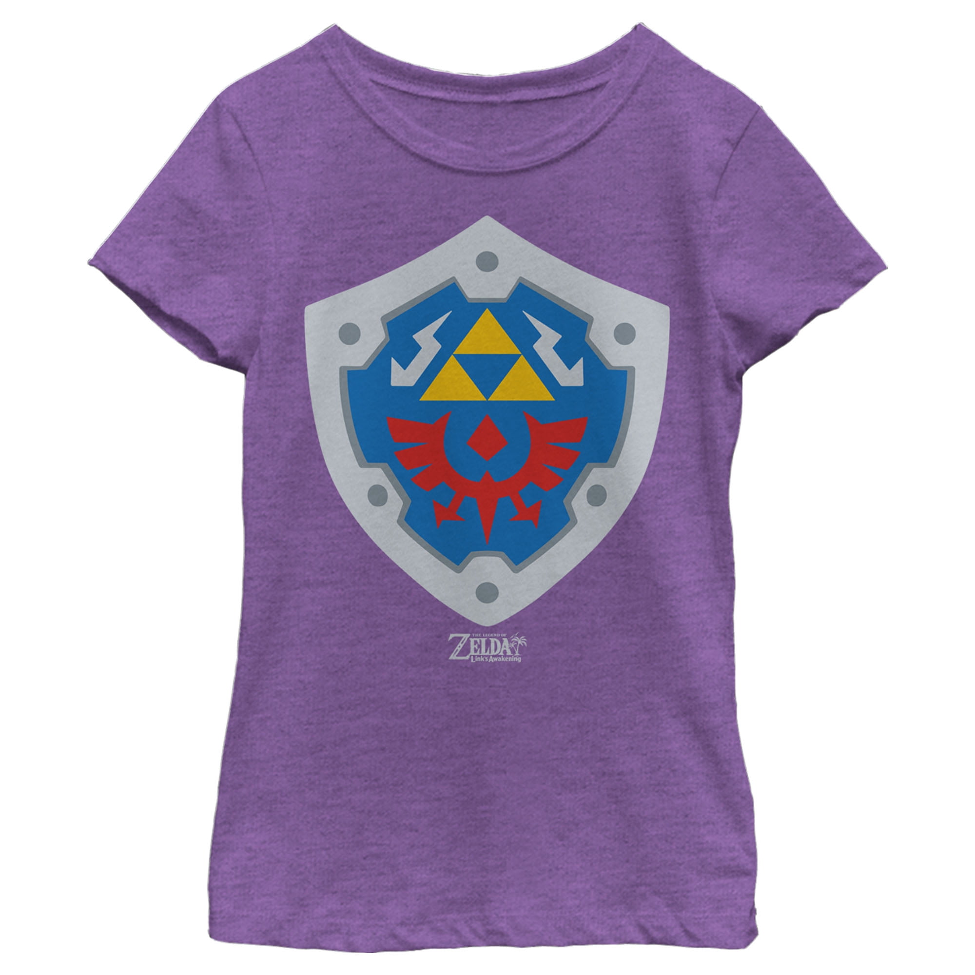 Girl's Nintendo Legend of Zelda Link's Awakening Hylian Shield Graphic ...