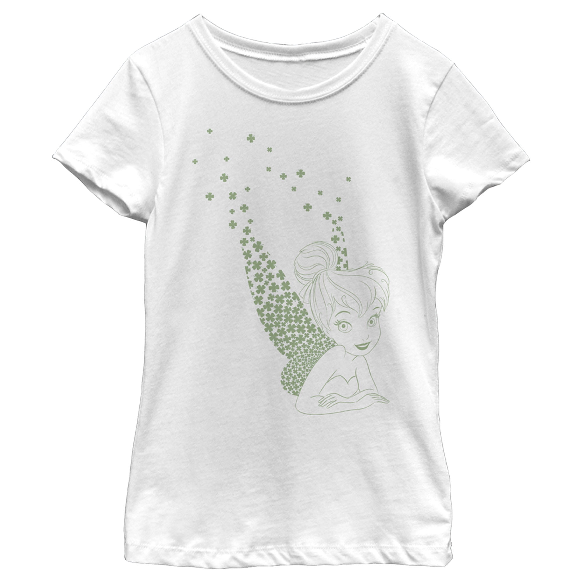 Girl's Peter Pan Peter Pan St. Patrick's Day Tinkerbell Shamrock Wings ...