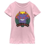 Girl's Pokemon Icon Gengar 094 Graphic T-Shirt - Walmart.com