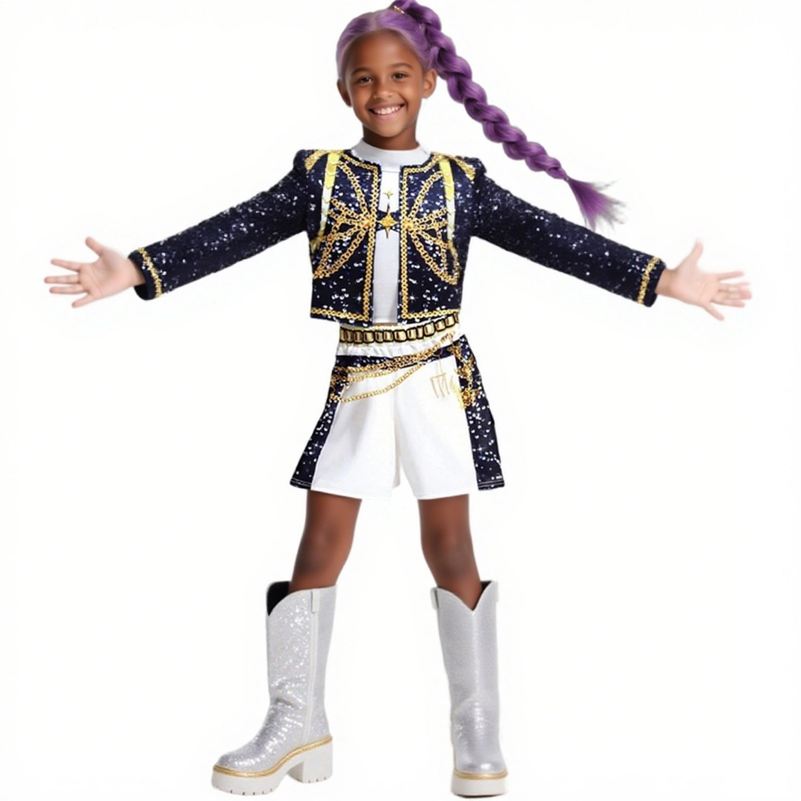 Girl's Rumi Halloween Costume Pop Singer Pop Star Halloween Costumes ...