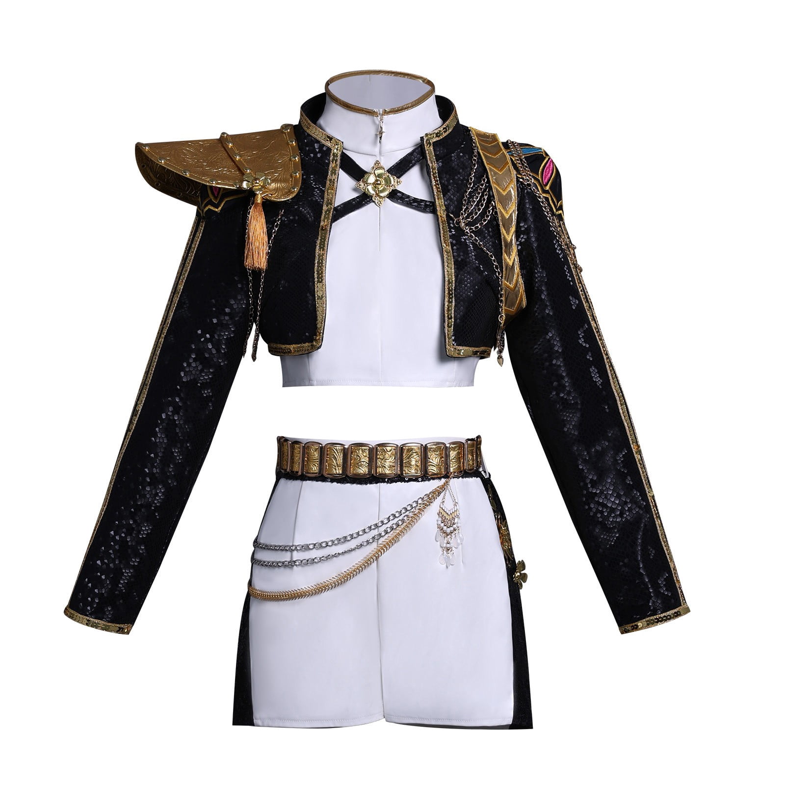 Girl's Size 10-12 Costume Kids Costume Kpops Demo-n HuntersX Pop Singer ...