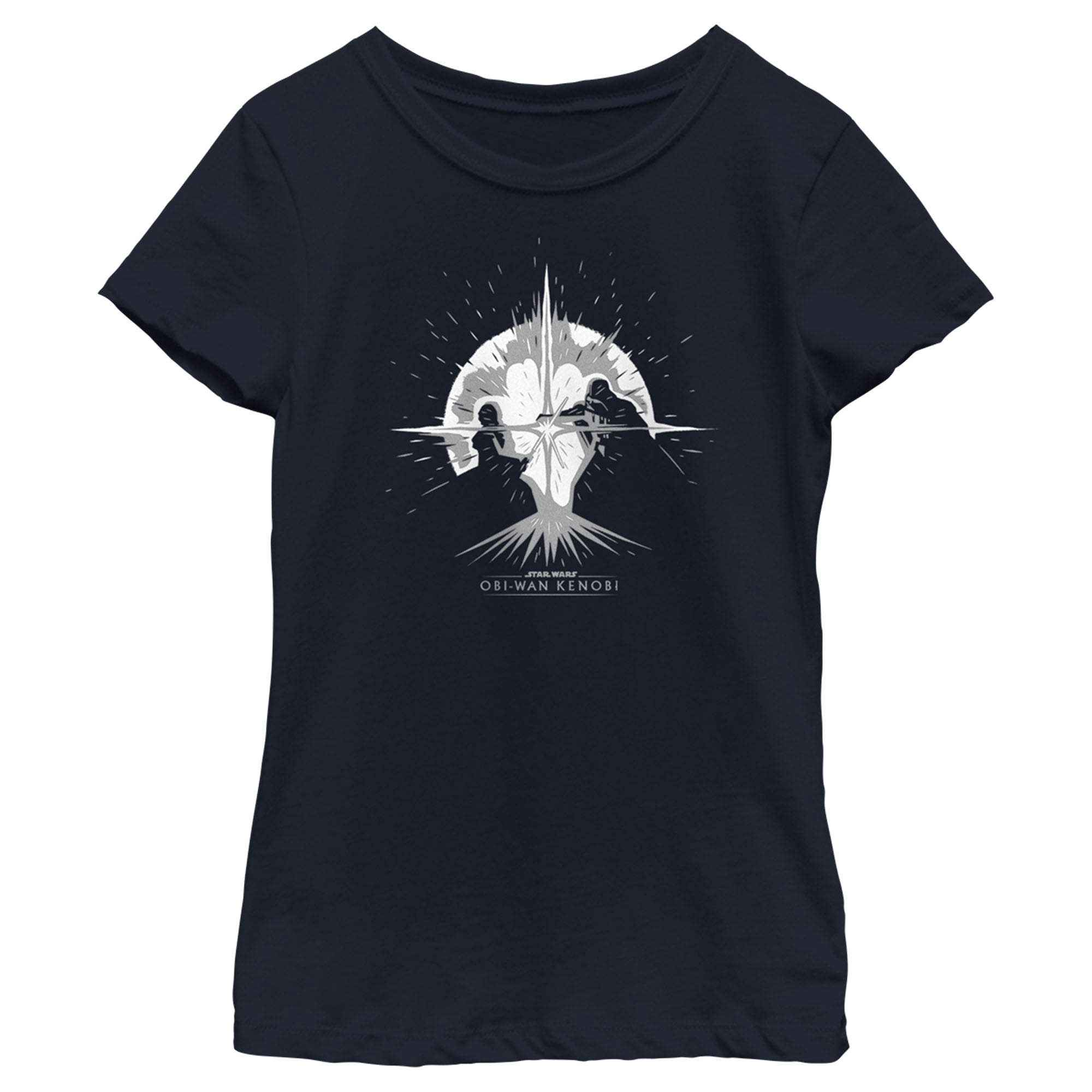 Girl's Star Wars: Obi-Wan Kenobi Darth Vader vs Kenobi Silhouette ...