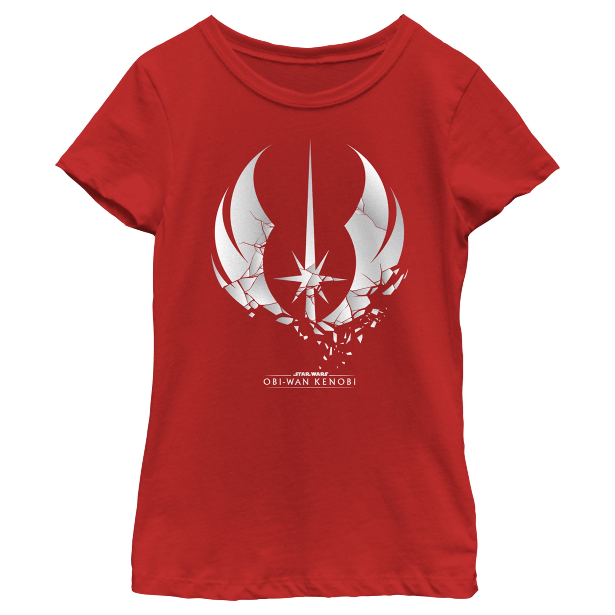 Girl's Star Wars: Obi-Wan Kenobi Shattered Jedi Knight Emblem Graphic ...